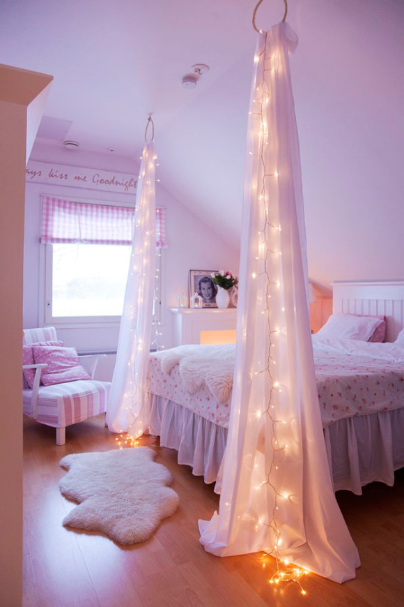 33 Awesome DIY String Light Ideas - DIY Projects for Teens