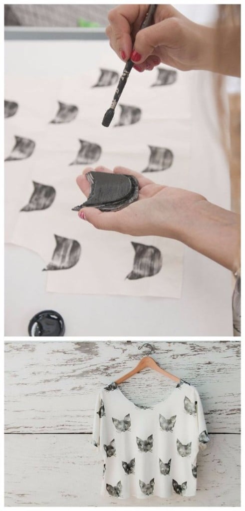 30 Awesome T-Shirt DIYs Makeovers - DIY Projects for Teens