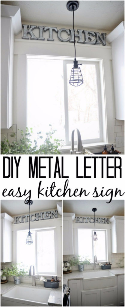 41 DIY Architectural Letters for Your Walls - DIY Projects for Teens