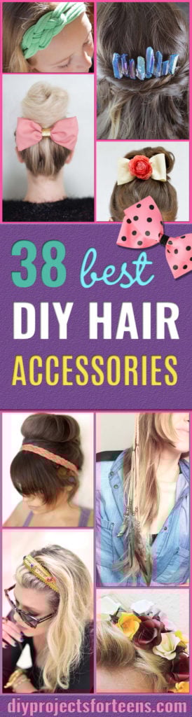 The 38 Most Creative DIY Hair Accessories We Could Find - DIY Projects ...
