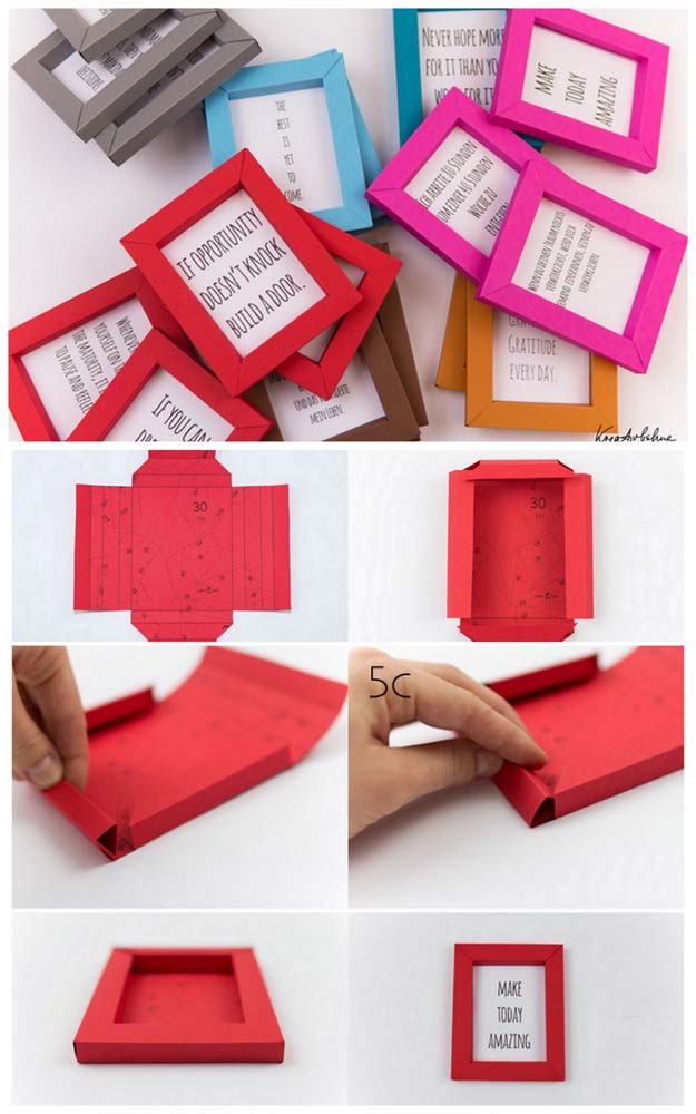 31 DIY Picture Frame Ideas DIY Projects For Teens