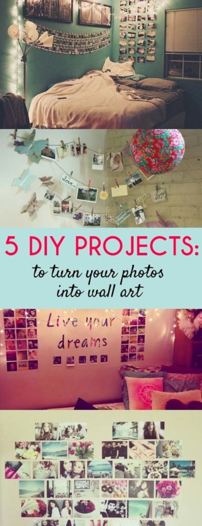 The Most Creative DIY Photo Projects Ever - DIY Projects for Teens