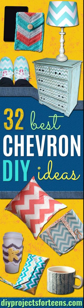 Best Chevron DIY Project Ideas - DIY Projects for Teens