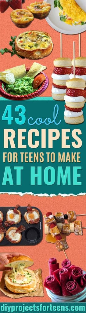 43 Cool Recipes For Teens To Make At Home - DIY Projects for Teens