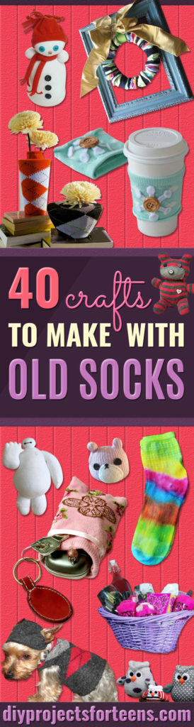 40 Creative Crafts to Make With Old Socks - DIY Projects for Teens
