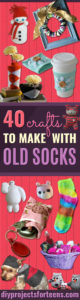 40 Creative Crafts to Make With Old Socks - DIY Projects for Teens