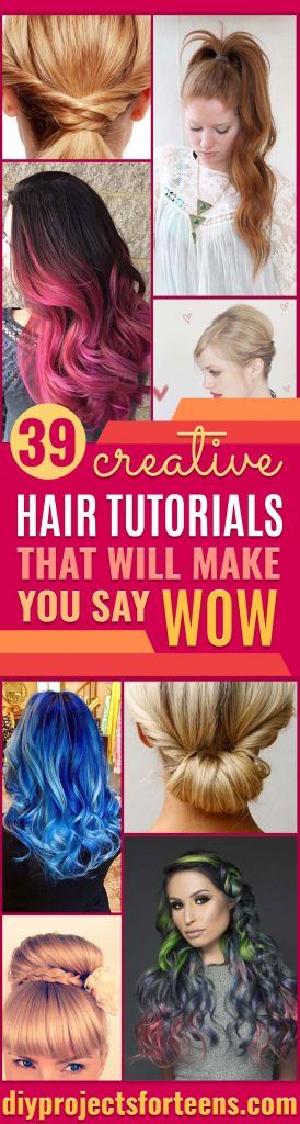 39 Creative Hair Tutorials That Will Make You Say "WOW!" - DIY Projects ...