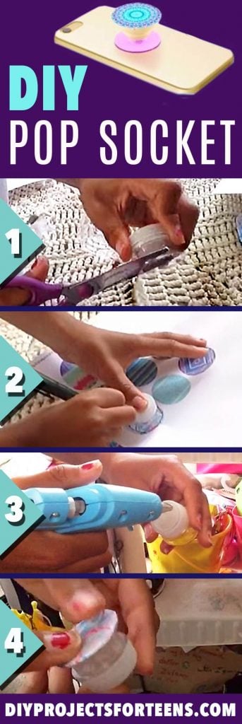 She Uses A Plastic Bottle Top And Glue To Make The Coolest Phone Hack ...