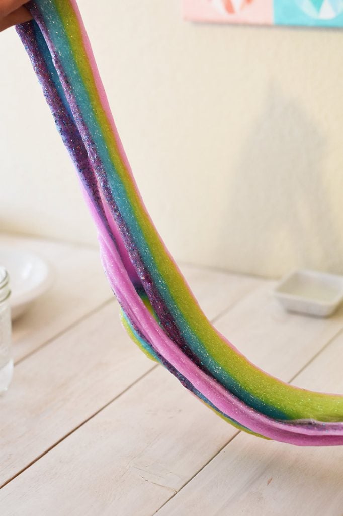 How To Make Rainbow Slime - DIY Projects for Teens