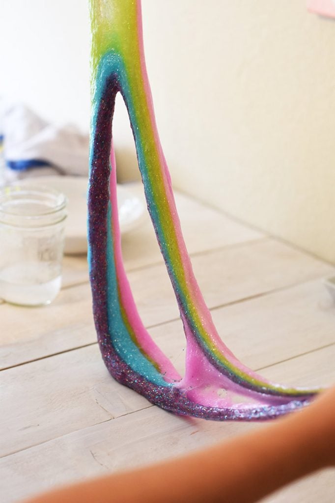 How To Make Rainbow Slime - DIY Projects for Teens