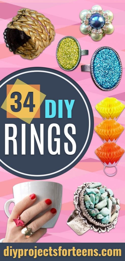 34 DIY Rings With Step by Step Jewelry Making Tutorials - DIY Projects ...